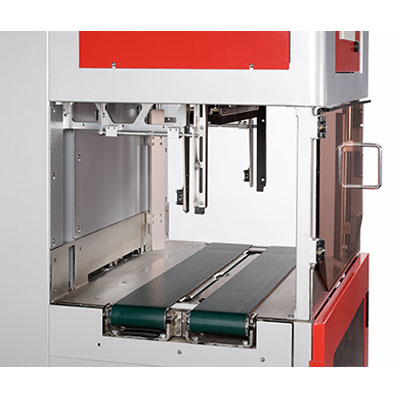 TP-702NIL Inline cross strapping system, newspaper strapper, magazine ...